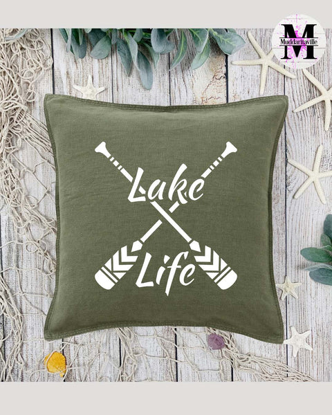 D0040 Lake Life Reusable Stencil Digital Download File - 2 designs ...