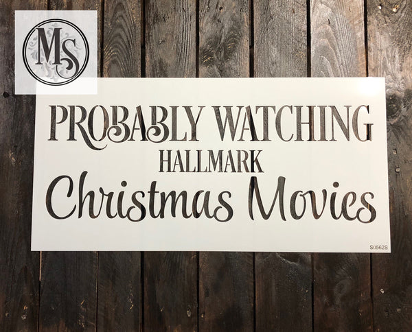 S0562 Probably Watching Hallmark Christmas Movies – Muddaritaville Studio